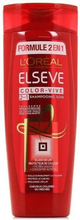 ELSEVE Shampoo Color-vive - 2in1 - 300ml | bol.com