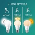 Philips LED lamp SceneSwitch Lichtbron - Fitting E27 - 3 stappen Dimbaar | bol.com