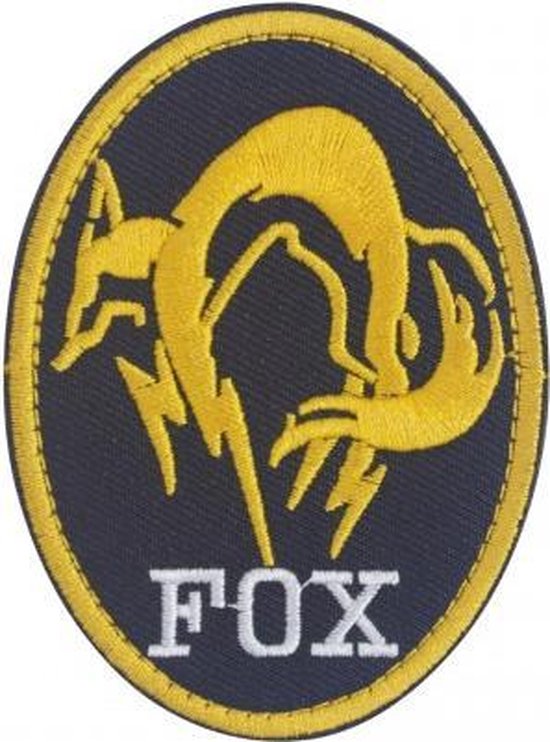 XOF Foxhound Special Force Group Metal Gear Solid patch embleem met ...