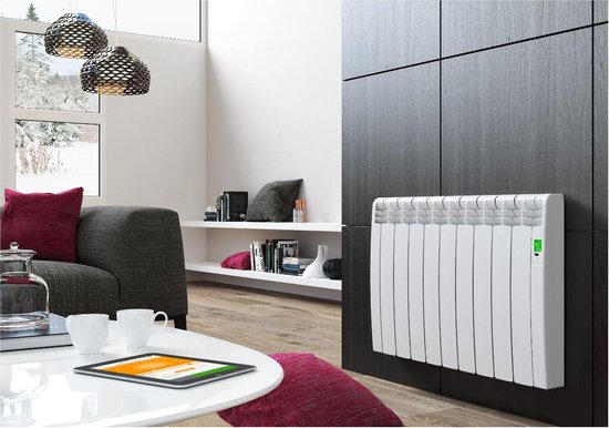 Elektrische Radiator Wifi Flame Red (RAL) - Smartcontrol via app ...