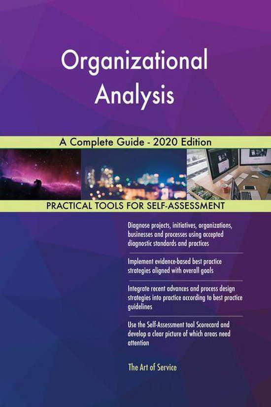 Organizational Analysis A Complete Guide - 2020 Edition (ebook ...