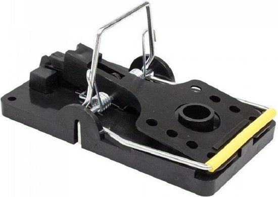 6x Rattenval / rattenklem - kunststof/metaal | bol.com