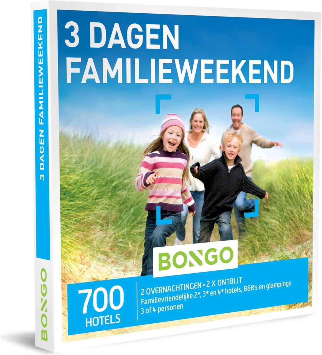 Bongo Bon - 3 Dagen Familieweekend Cadeaubon - Cadeaukaart cadeau voor ...