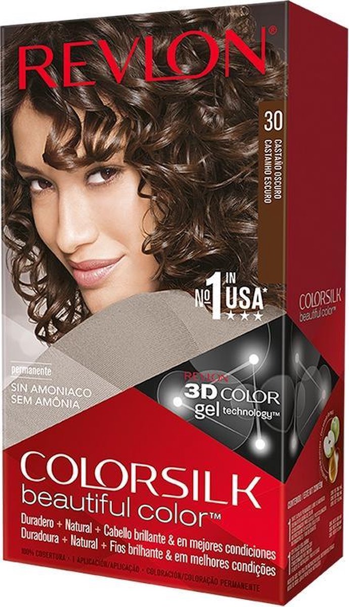 Revlon Colorsilk Ammonia Free 20 Dark Brown | bol.com
