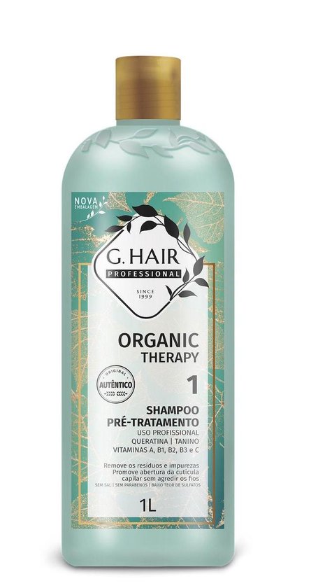 G-Hair Organic Therapy Deep Cleansing Shampoo 1000 ML | bol.com