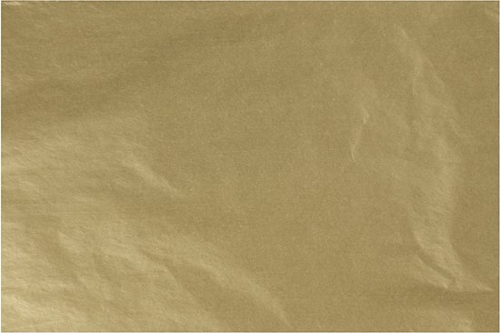 Creotime Tissuepapier 50 X 70 Cm Papier Goud 25 Stuks | bol.com