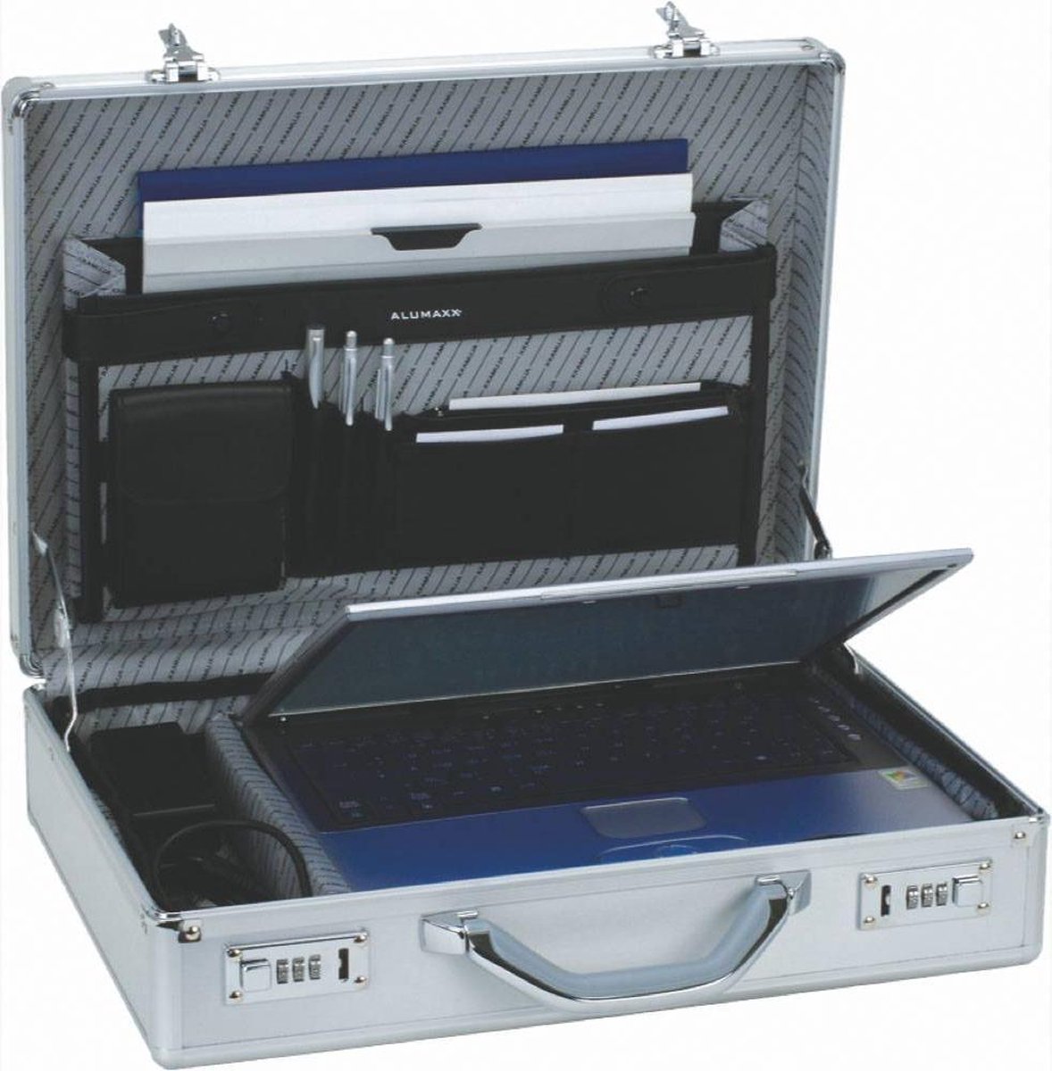 Alumaxx Aluminium Laptop Aktekoffer Kronos | bol.com