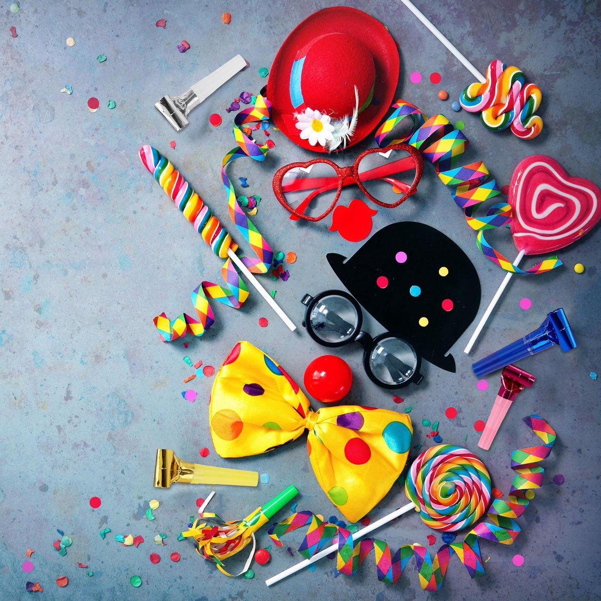 Relaxdays 500 x roltongen feest toeter - feesttoeters - roltoeters ...