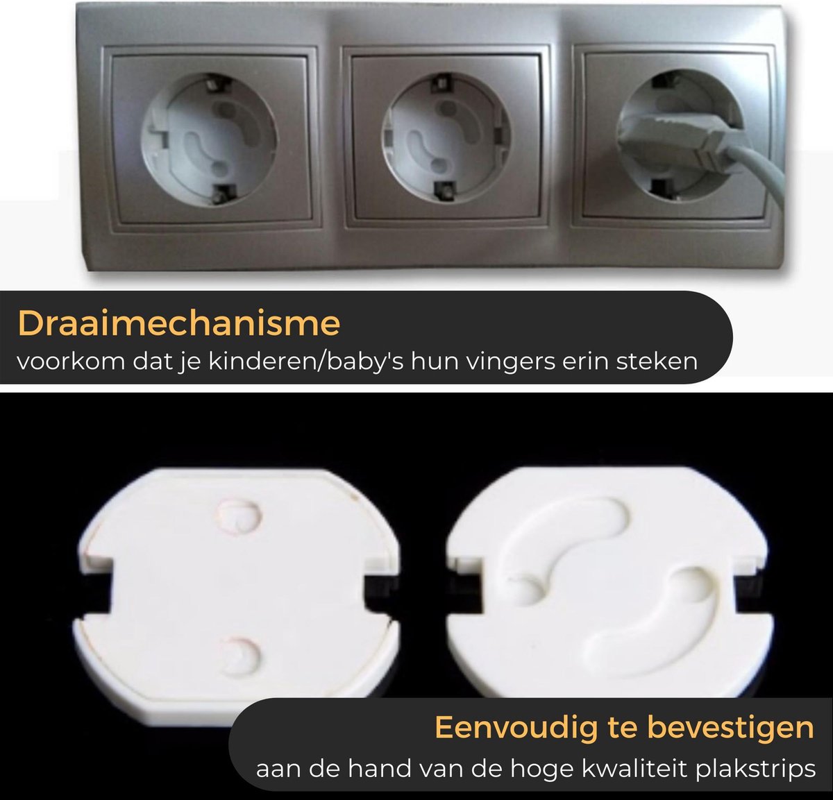 15x Autocollantes alimentation Prise Protecteurs de sécurité - Outlet ...
