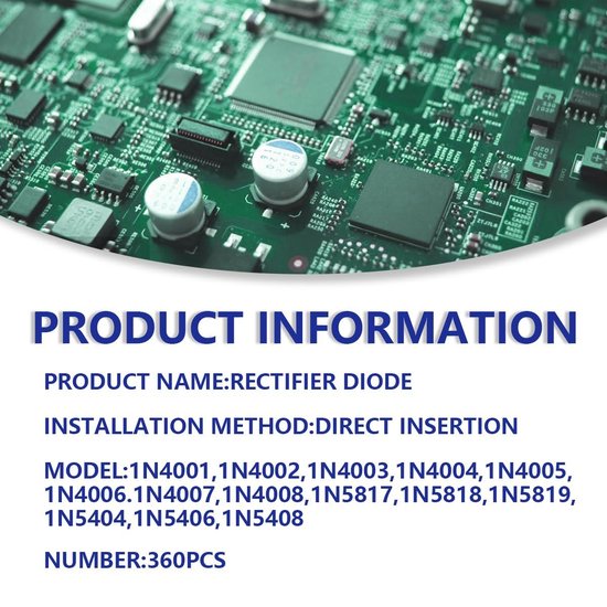 360Pcs Silicon Rectifier Schottky Diodes... | bol