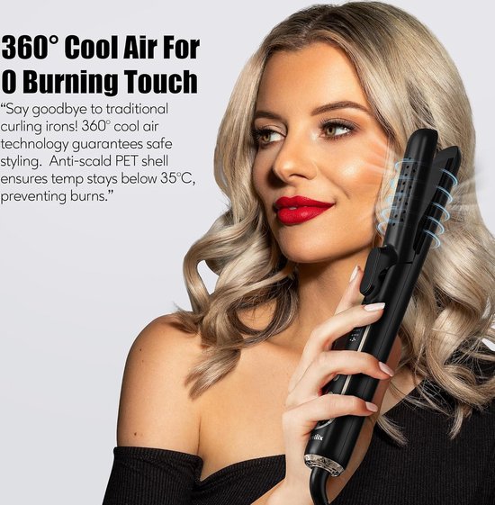 Fer à lisser Airflow Styler - Aérations fraîches - Fer à friser en ...