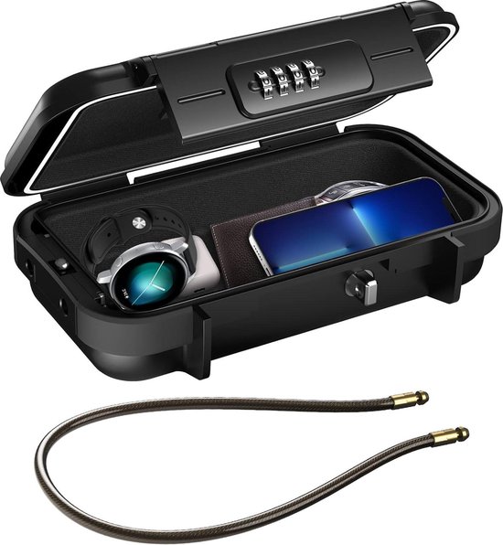 Kluis waterdicht draagbare veiligheidsbox - anti-diefstal mini-kluis ...