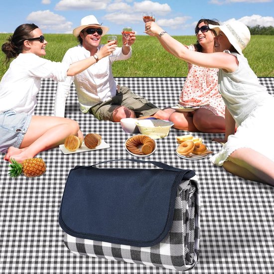 Extra Grote Waterdichte Picknickkleed 200cm x 200cm voor Outdoor ...