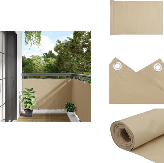 vidaXL Balkonscherm - Balkonschermen - Privacyscherm - Privacyschermen ...