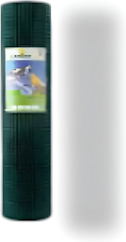 Gelast gaas geplastificeerd groen 12,7x0.9mmx51cm | bol