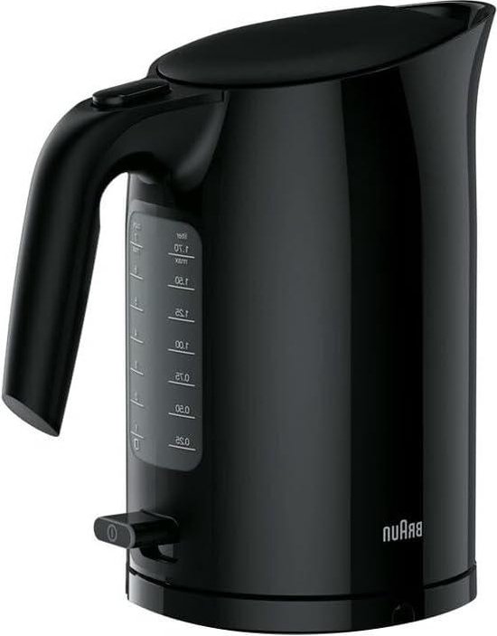 Waterkoker met Snelkook Systeem 1.7l Inhoud 2200W Zwart - PurEase ...