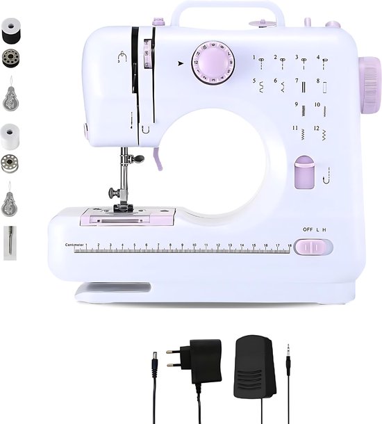 Kindernaaimachine - Naaimachine - Met Voetpendaal - 12D x 27B x 27H CM ...
