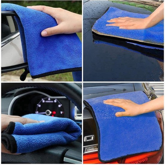 Scoby - 2 x Microvezel Doek - Auto Poetsdoek - Schoonmaakdoek ...