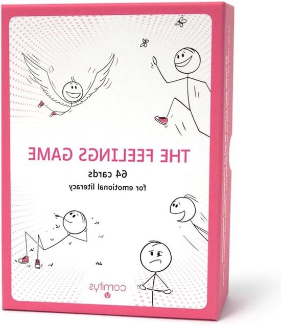 Feelings Game Flashcards - 64 Emotions Literacy Cards for Nonviolent ...