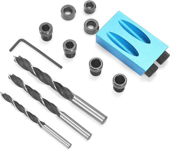Hoek boorgeleider set voor houtbewerking – 14-delige DIY toolkit voor ...