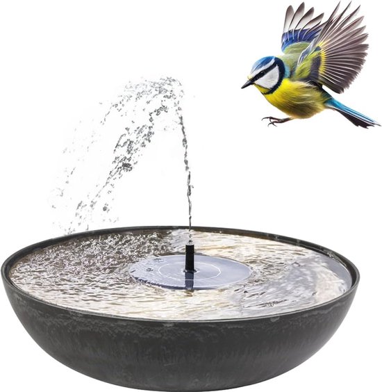 Zonne-energie Fontein voor Buiten - Decoratieve Drijvende Fontein en ...