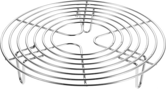 Stoompan inzet roestvrij staal - kookstandaard inlegrooster ...