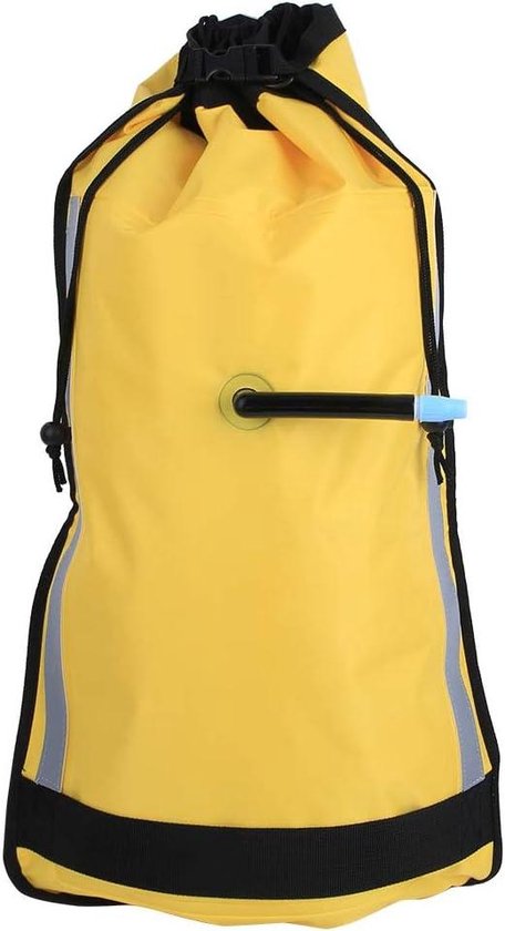 Paddle Float Rescue Bag Nylon Kayak Paddle Float with Reflective Strips ...