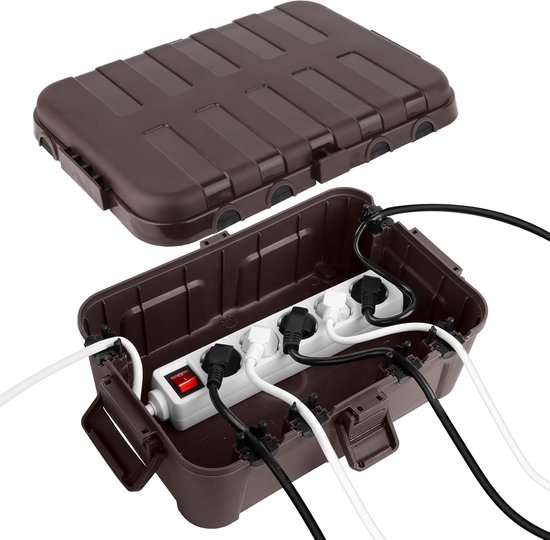 Inovra ® Extra Grote Weerbestendige Kabelbox voor Buiten, IP54 ...