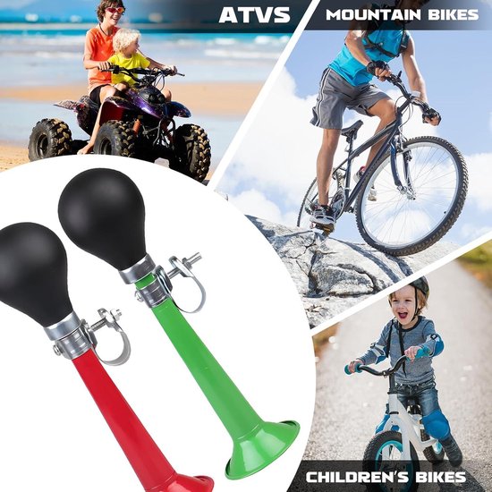 Toeter fiets - Metalen fietsbel klassieke luchthoorns - Fiets bugle ...