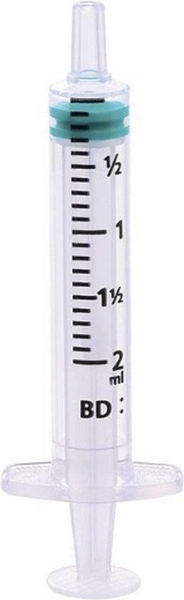 BD Emerald injectiespuit 3ml 3-delig 100 stuks (302986) | bol