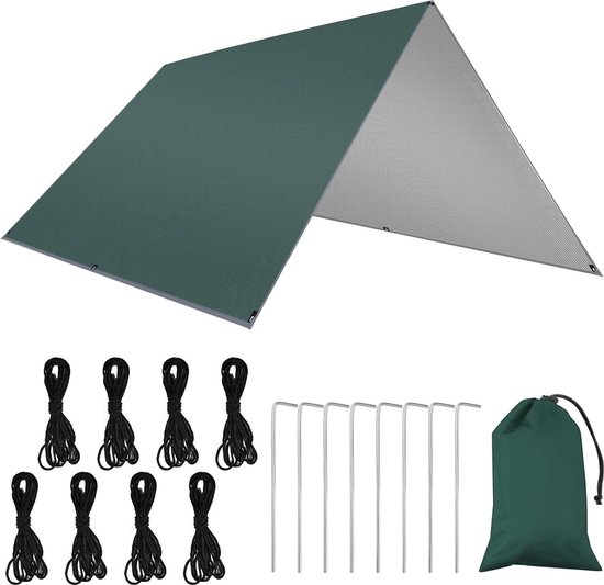 Tentzeil Ultralicht Waterdicht Tentzeil 3 x 3 m Uv-Bescherming Camping ...