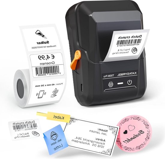 Bluetooth Labelmaker Machine - Waterdichte Label - Thuis Keuken School ...
