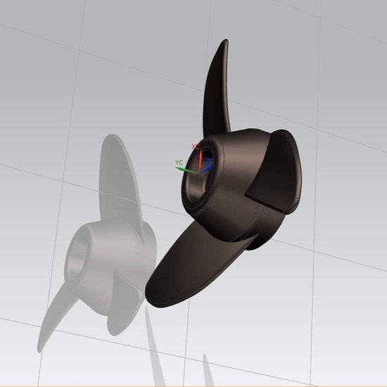 Elektrische Buitenboordmotor Propeller 55 lbs 60 Lbs 80 lbs Trolling ...