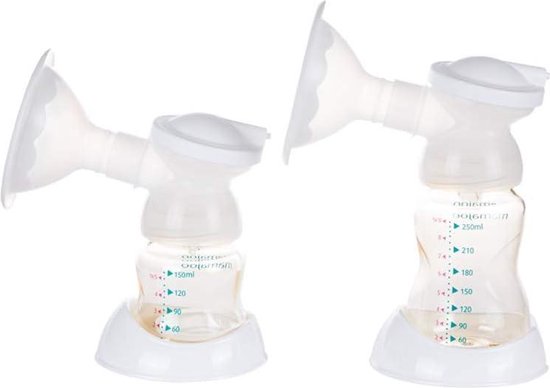 Elektrische Borstkolf draagbaar met drinkopzetstuk - borstpomp USB ...