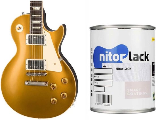 NitroLACK Nitrocellulose Lak Aged Gold Top voor Gitaar | bol