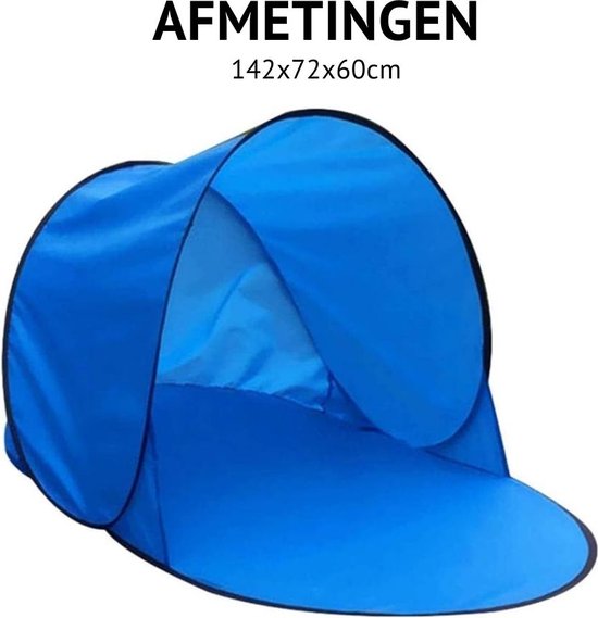Strandtent uv Bescherming - Strandtent Baby Pop Up – Strandtentje Extra ...