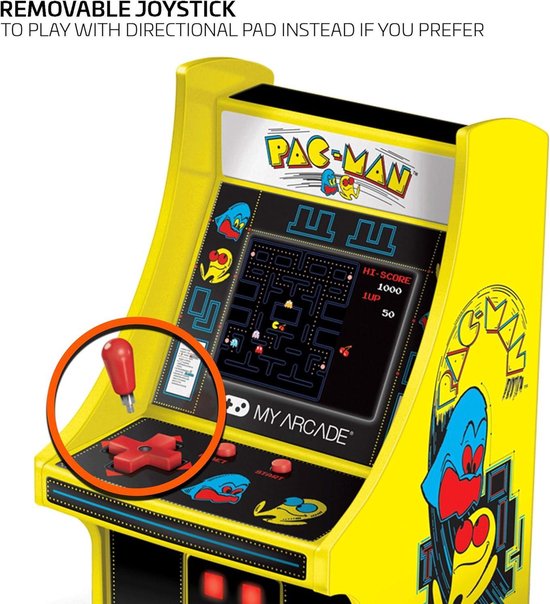 PAC-MAN Micro Player - Electronic Games - Retro Gaming Device | bol