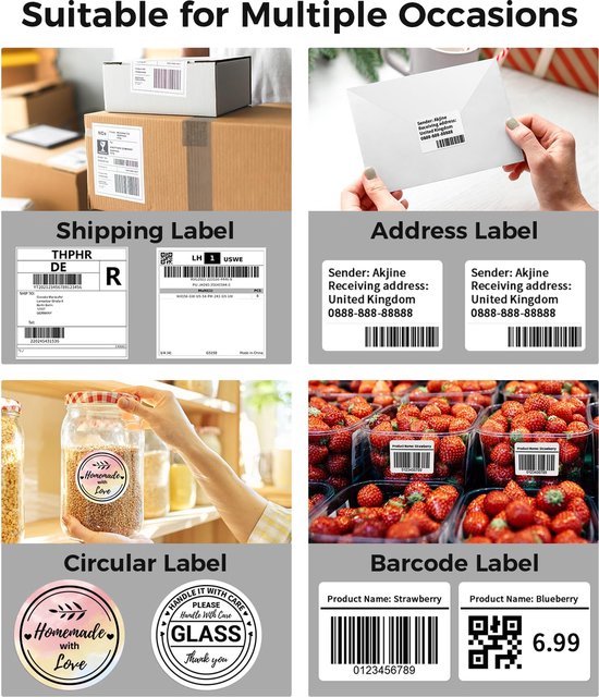 PolkaHome Labelmaker - Lettertang - Label Maker - Labelprinters - Label ...