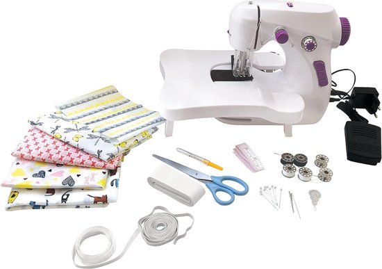 Kindernaaimachine - Naaimachine - Met Voetpendaal - Met Extra Acce ...