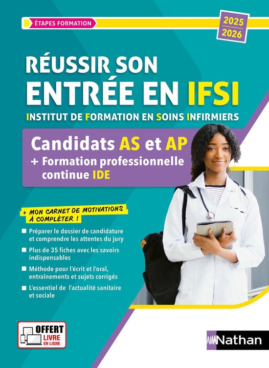 Etapes - Réussir son entrée en IFSI - Candidats AS et AP + formation professionnelle... | bol