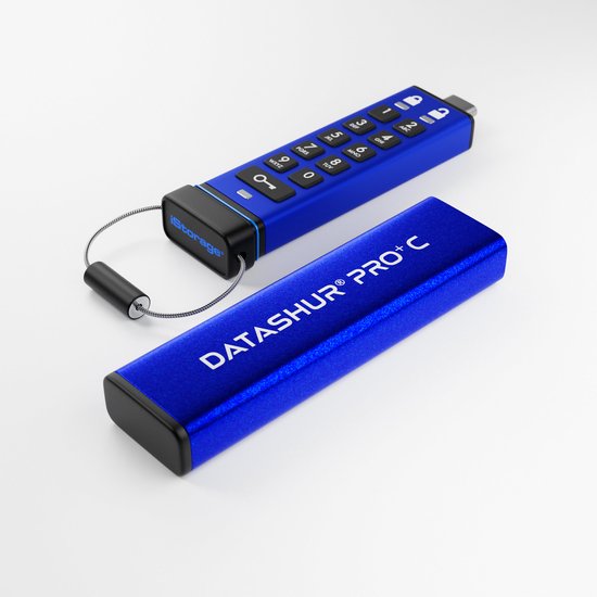 iStorage datAshur PRO+C - USB Stick - USB3 - 256-bit - 512GB | bol