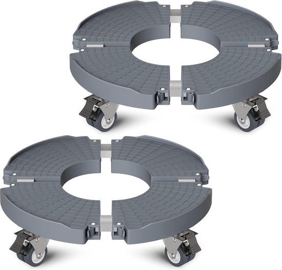 Plantenroller rolplank 40-57 cm draagkracht 200 kg zwenkwielen ...