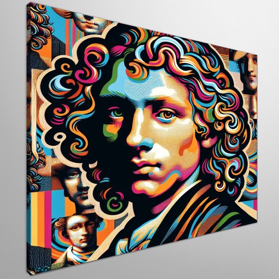Pop art rembrandt schilderij | Rembrandt's Pop Art Fusion: A ...