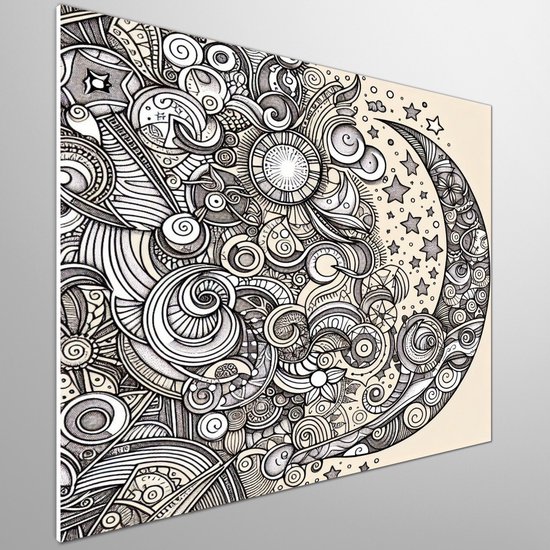 Doodle relief schilderij | Reliëfgerichte Kunst: Een Speelse ...