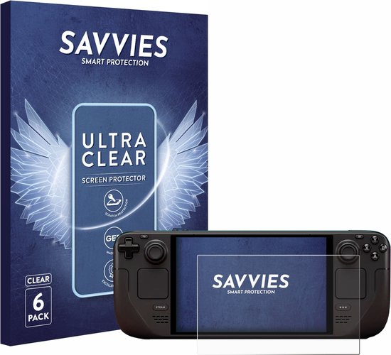 Savvies - Screenprotector voor Valve Steam Deck OLED - Folie ...