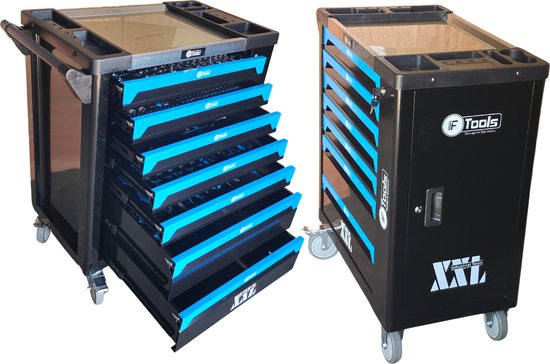 F-Tools XXL Gereedschapswagen - Volle 6/7 laden - Gevuld met ...