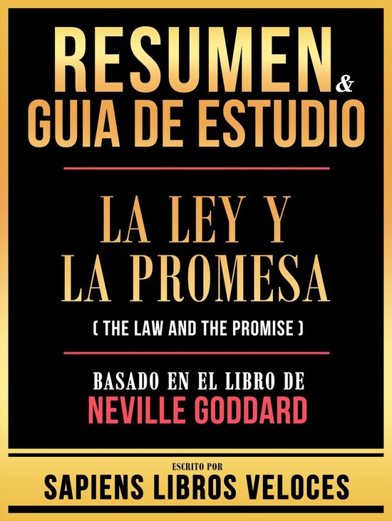 Resumen & Guia De Estudio - La Ley Y La Promesa (The Law And The ...