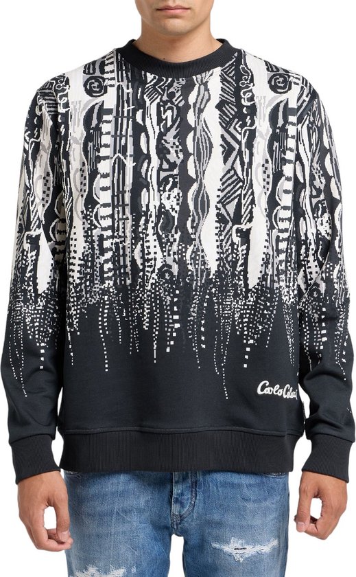 Carlo Colucci Heren Trui Zwart C5430/201 | bol