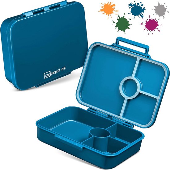 Bento Box for Children with Reinforced Clasps Leakproof and BPA-Free ...