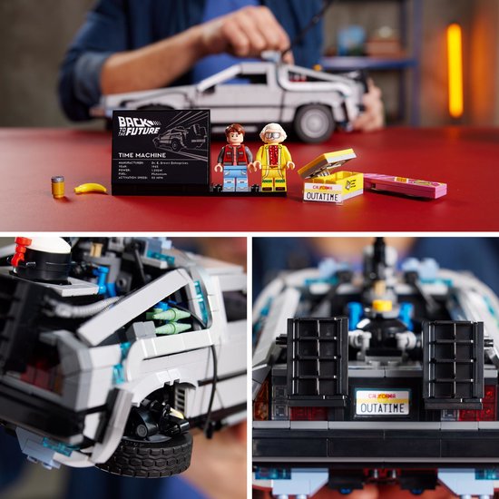 LEGO Back to the Future Time Machine - DeLorean - 10300 | bol